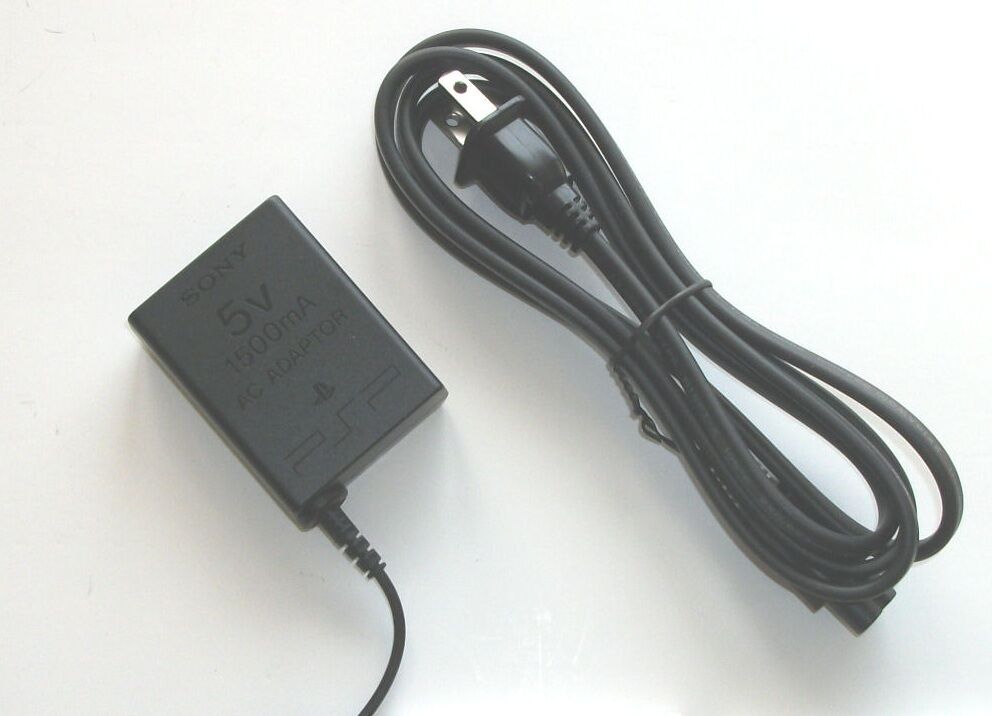 NEW OFFICIAL SONY PSP-380 PSP AC Adapter Battery Charger Cord Plug ...