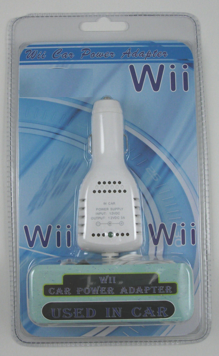 New Wii 12V DC Car Power Adapter Car Power Cord RVL-001 – MyGameParts