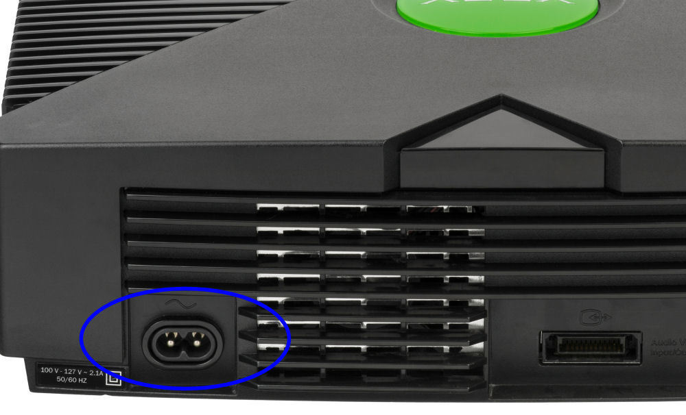 Original XBox AC Power Cable Cord XBox 1st Generation 6 foot – MyGameParts